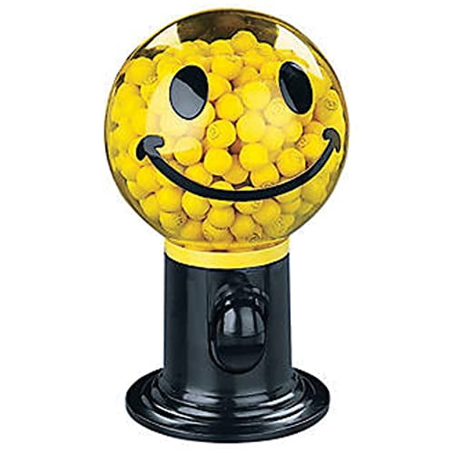 Smile Gumball Machine for Kids - 8 3/4'' Candy Dispenser - Bubble Gum ...