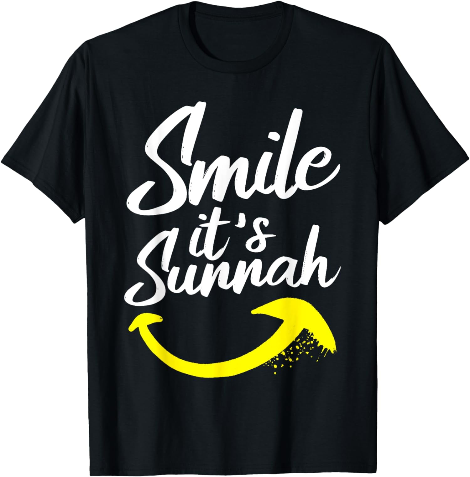 Smile It's Sunnah Muslim Islam Quran Mosque Ramadan Religion T-Shirt ...