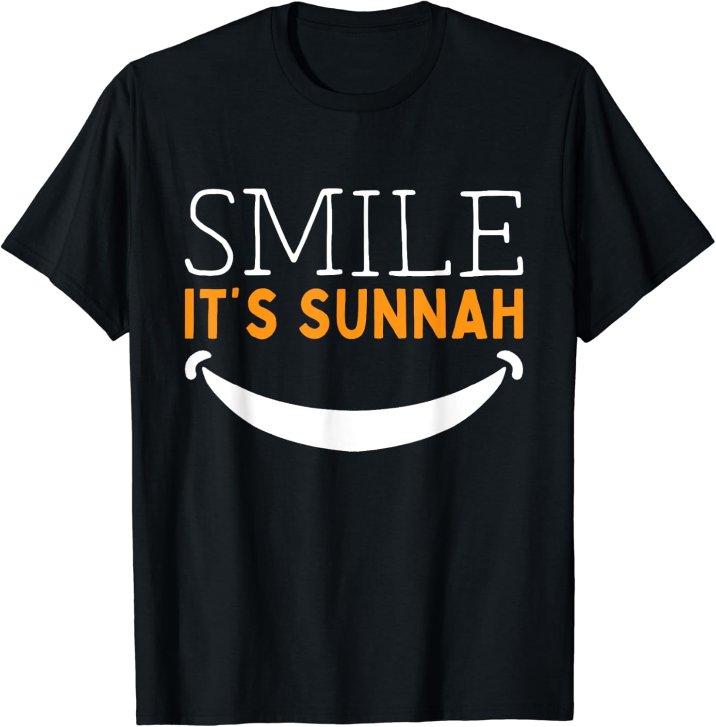 Smile Its Sunnah Islamic Muslim T-Shirt - Walmart.com