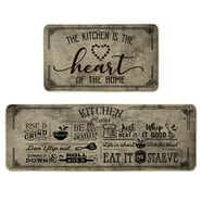 Tuscany Anti-Fatigue Multicolor Decorative Kitchen Floor Mat 18"x30 ...