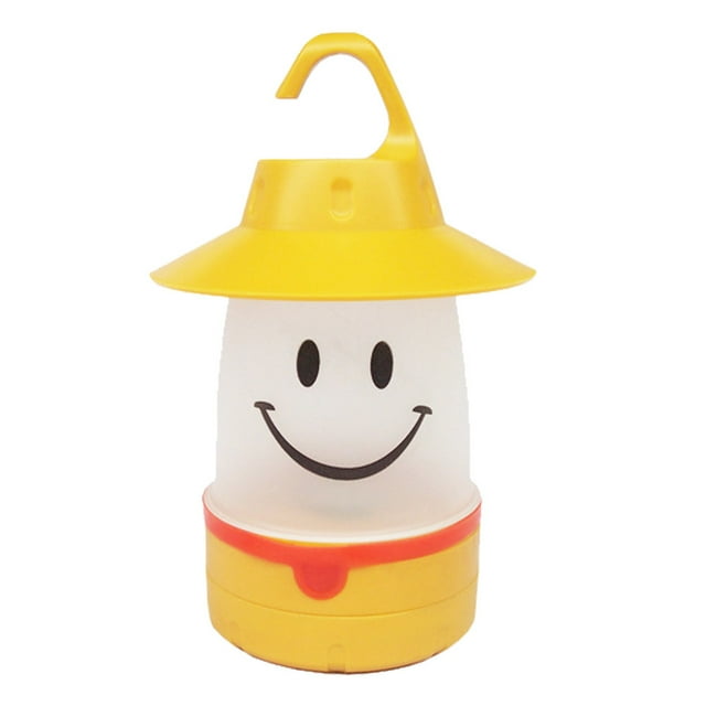 Smile LED Lantern Cute Camping Glamping Multi Use For Kids And Adults ...
