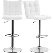 Find Your Perfect Alden Design Adjustable Modern Faux Leather Bar ...