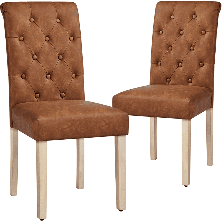 Leather parsons dining chair store