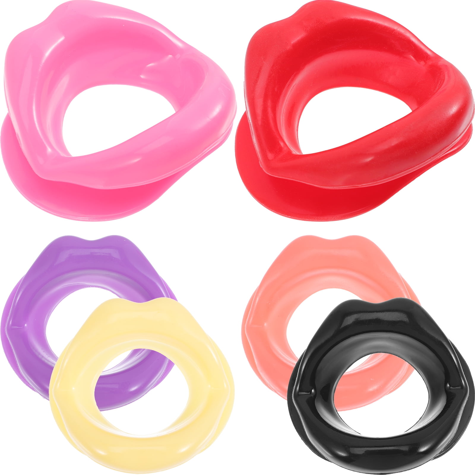 Smile Mouth Slimmer Shaper 6 Pcs Corrector The Face Exerciser Muscle ...