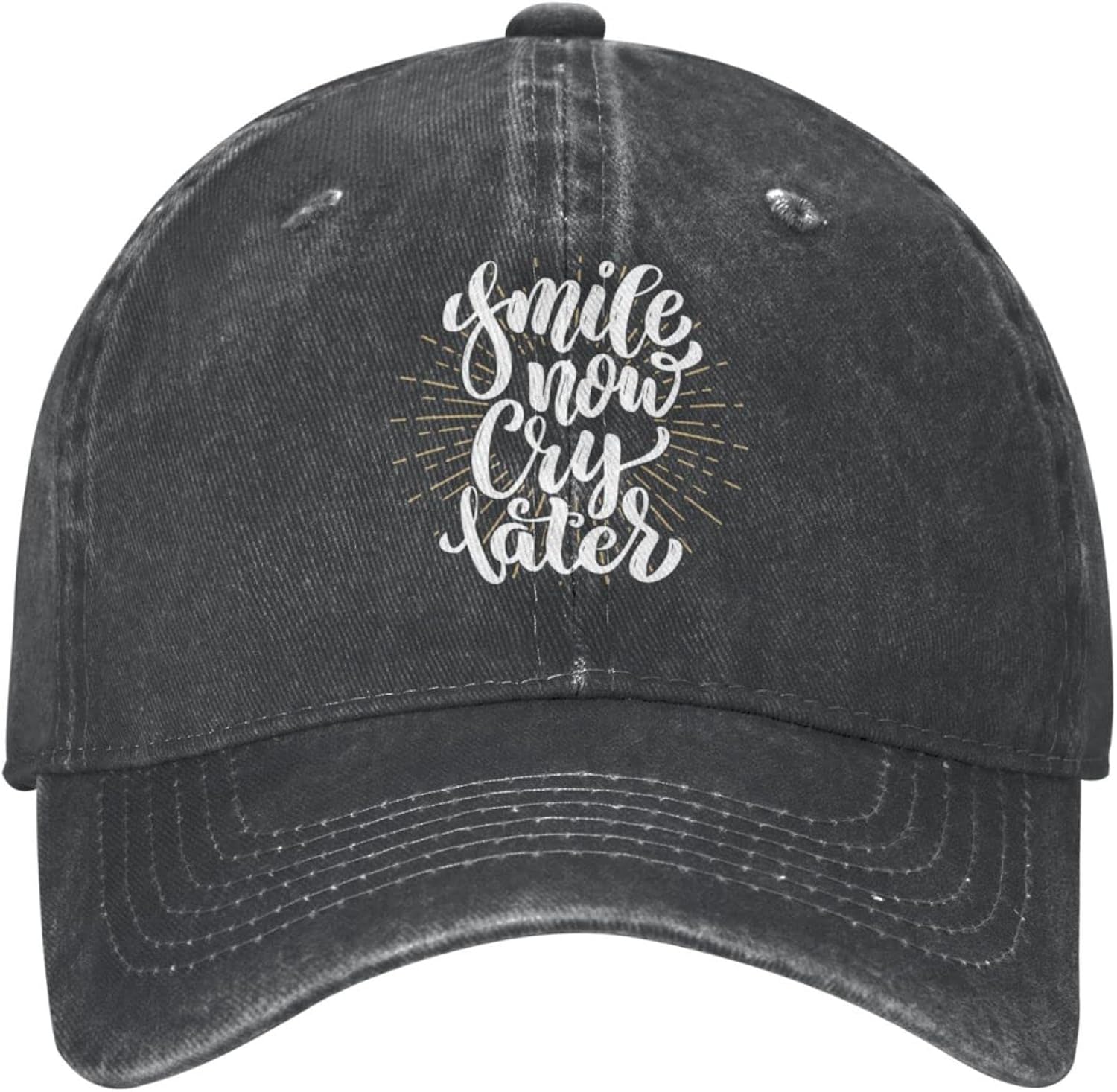 Smile Now Cry Later Hat Women Baseball Hat with Design Cap - Walmart.com