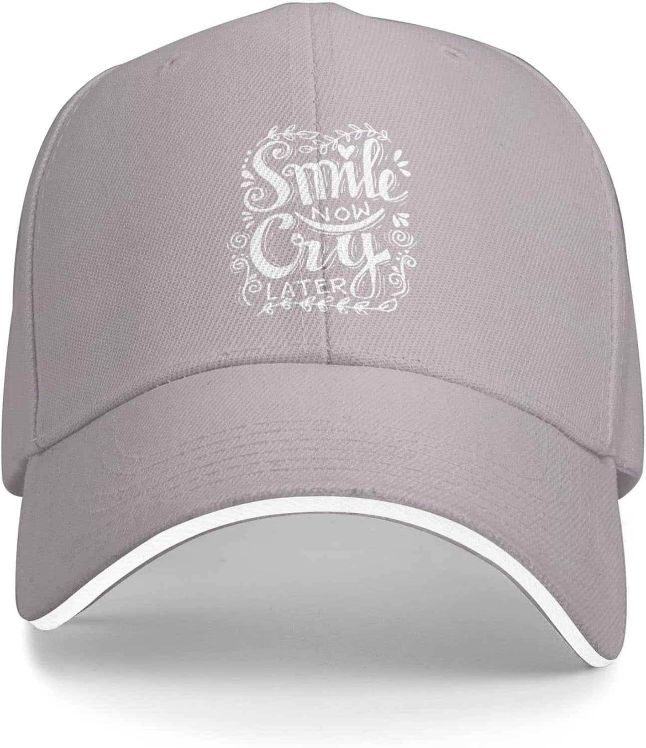 Smile Now Cry Later Hat for Men Baseball Hats Funny Hats - Walmart.com