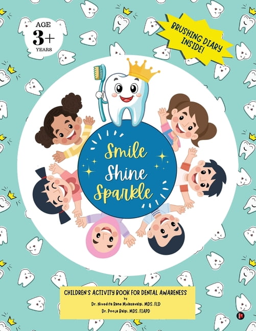 Smile Shine Sparkle: Children's Activity Book for Dental Awareness ...