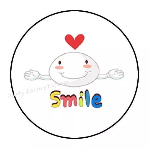 Smile Sticker Party Favors Sticker Envelope Seals Labels Stickers Phone ...