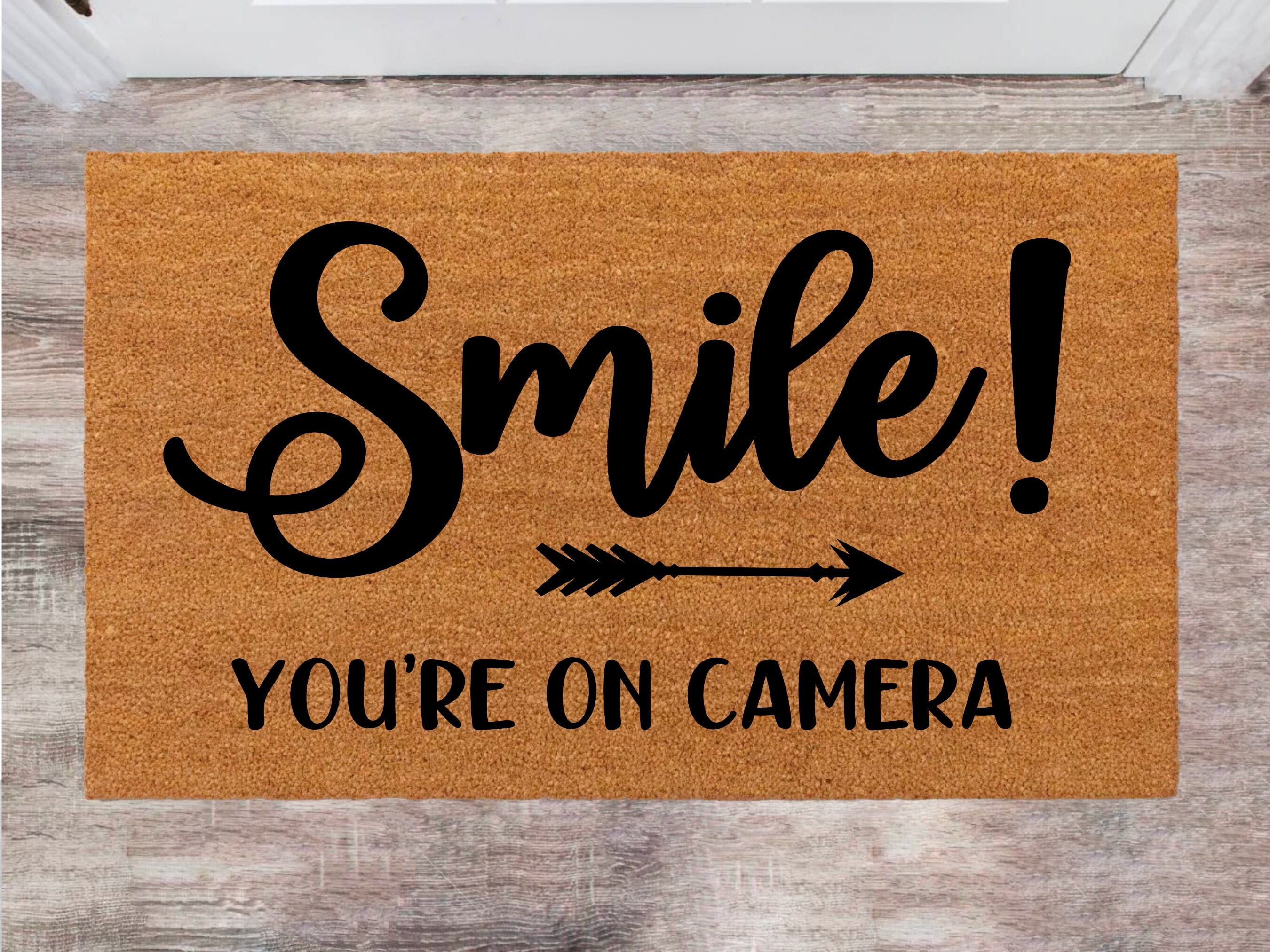 Smile You Are On Camera, Funny House Warming Gift, Wedding Gift, New ...
