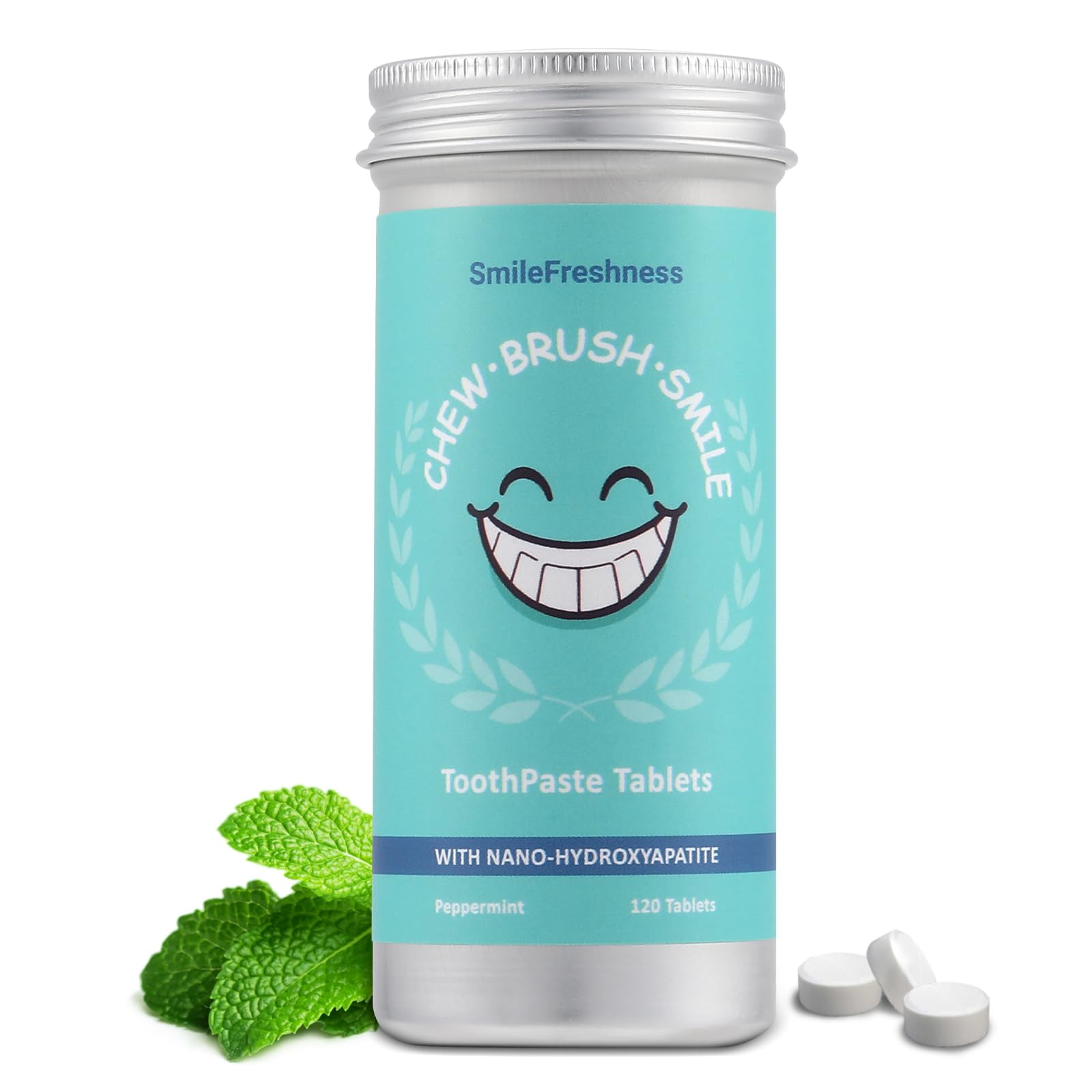 SmileFreshness Toothpaste Tablets - STF9 Nano Hydroxyapatite Toothpaste ...