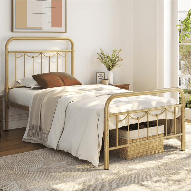 Antique twin bed frame store