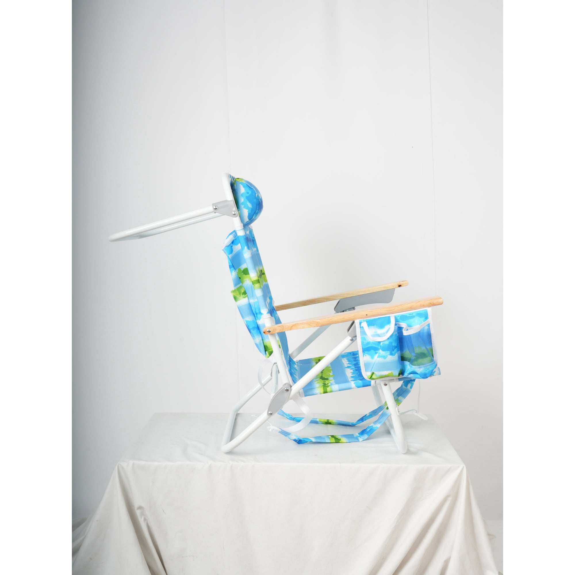 Smilegend Dual Beach Chairs - Adjustable Aluminum Frames with Sponge ...