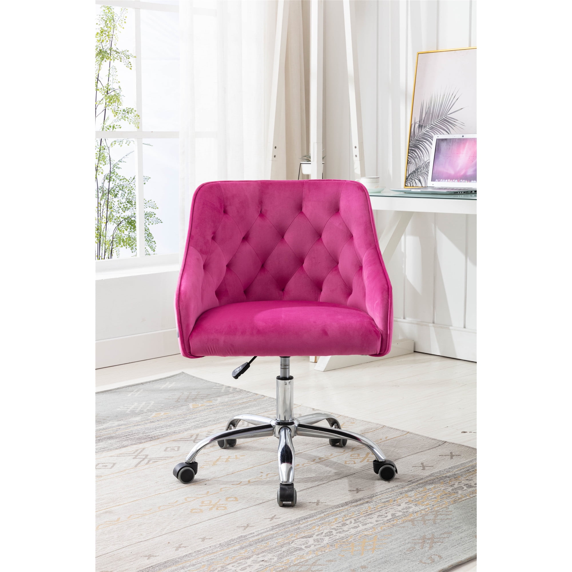 Smilegend Swivel Shell Chair for Living Room/ Modern Leisure office ...