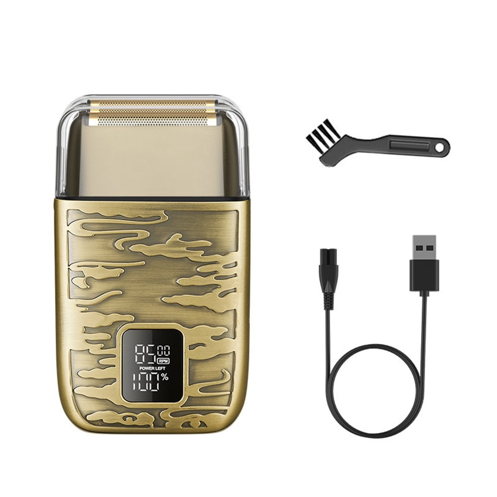 Smilelion Electric Razors for Men, Metal Housing USB Charging ...