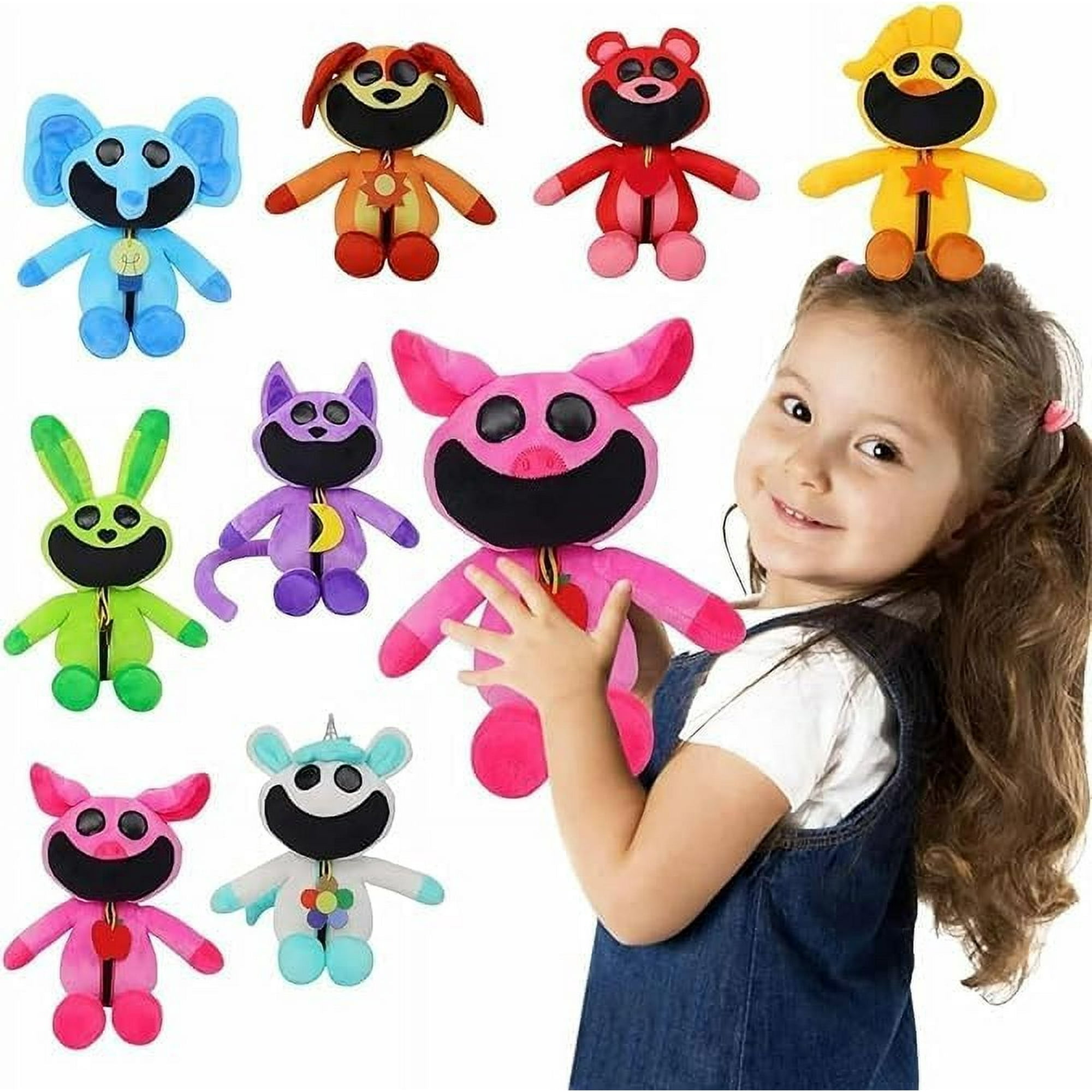 Smiley Critters Monster Catnap Plush Figure Toys Animal Figures ...