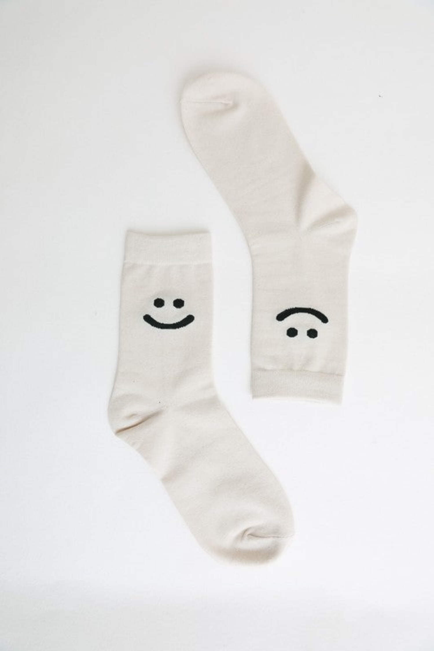 Smiley Face Crew Socks - Walmart.com