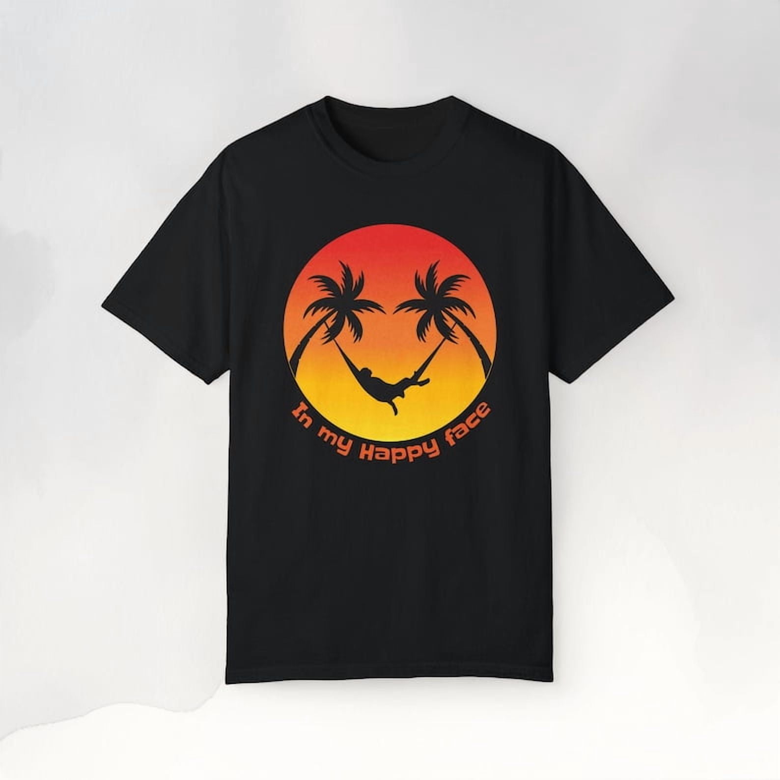 Smiley Face My Happy Place shirt, On Leave Shirt, Off Duty Tee ...