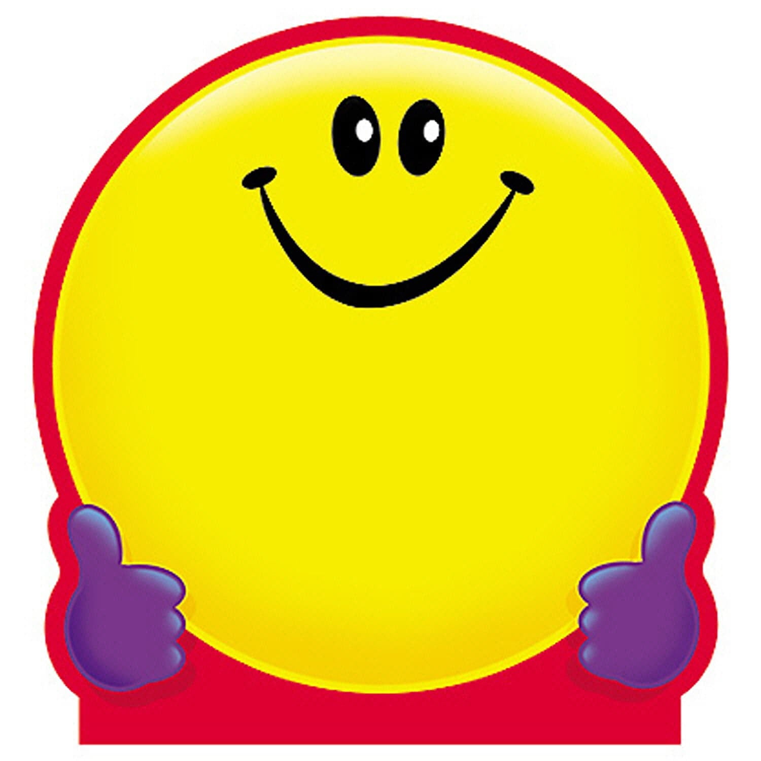 Smiley Face Note Pad-Shaped, 50 sheets - Walmart.com