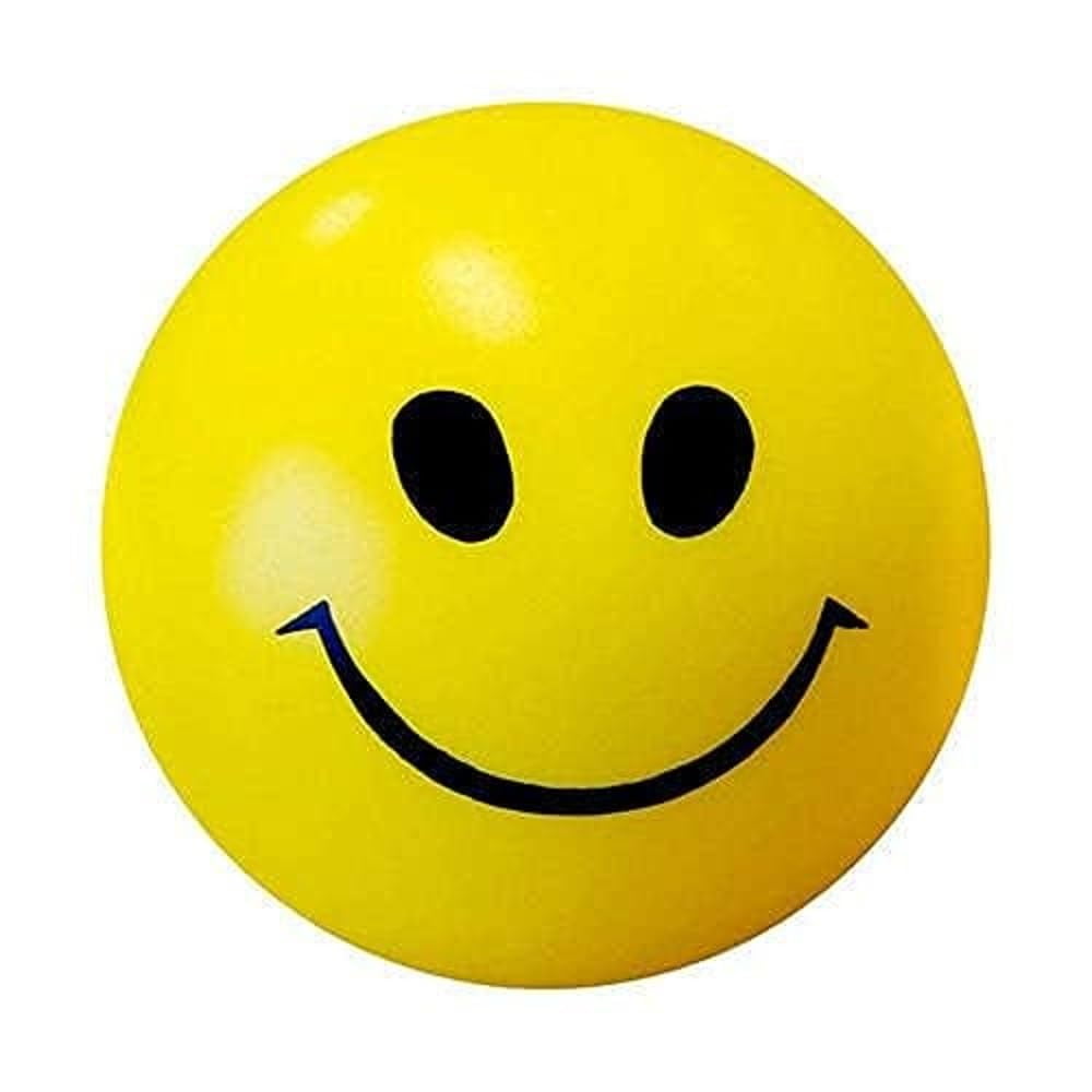 Smiley Face Sponge Ball for Kids and Adults | Adorable Face Squeeze ...