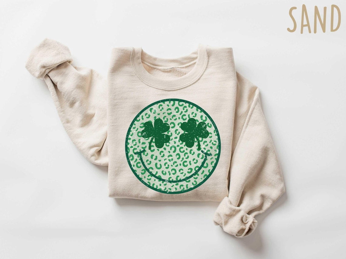 Smiley Face St Patrick's Day Shirt, Smiley Face t shirts, Happy Face ...