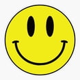 Smiley Face Sticker - Walmart.com