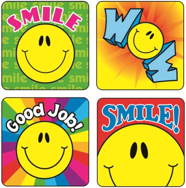 Smiley Faces Sticker Collection - Walmart.com