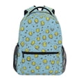 Smiley Faces Stylish Large Backpack 15L Self-Standing Durable Twill for ...