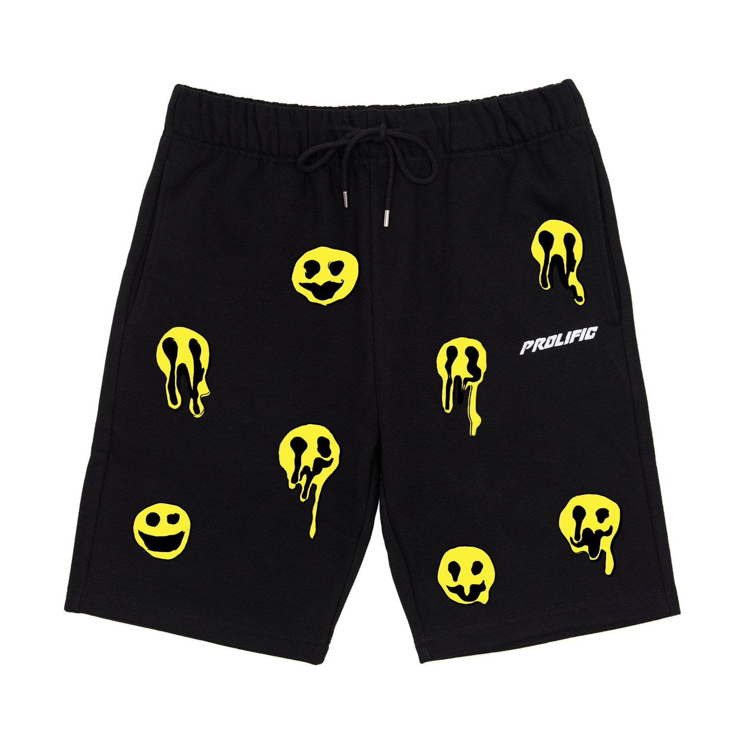 Smiley Shorts - Black - Walmart.com