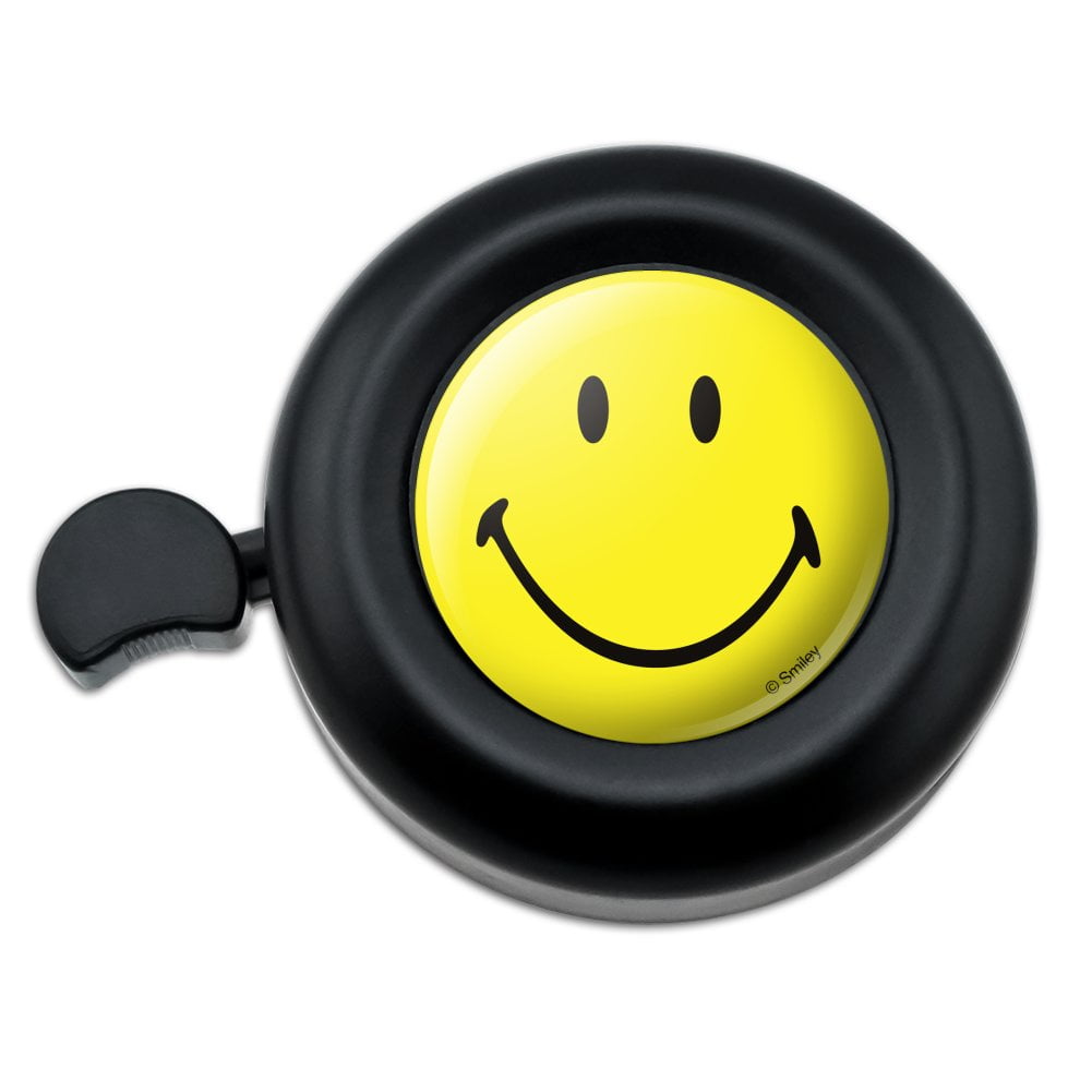 Smiley Smile Happy Yellow Face Bicycle Handlebar Bike Bell - Walmart.com