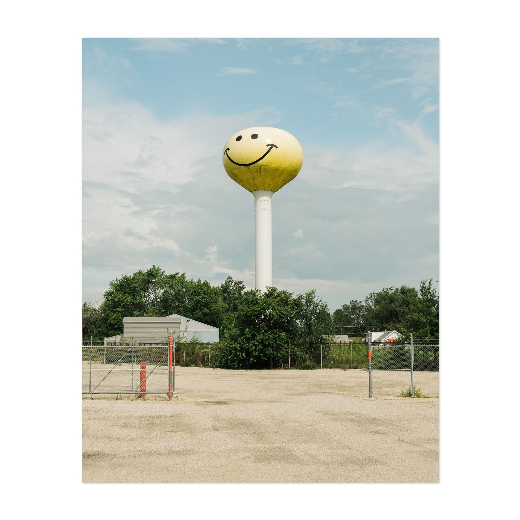 Smiley Water Tower, Route 66 02 - Atlanta Illinois Photography Humor ...
