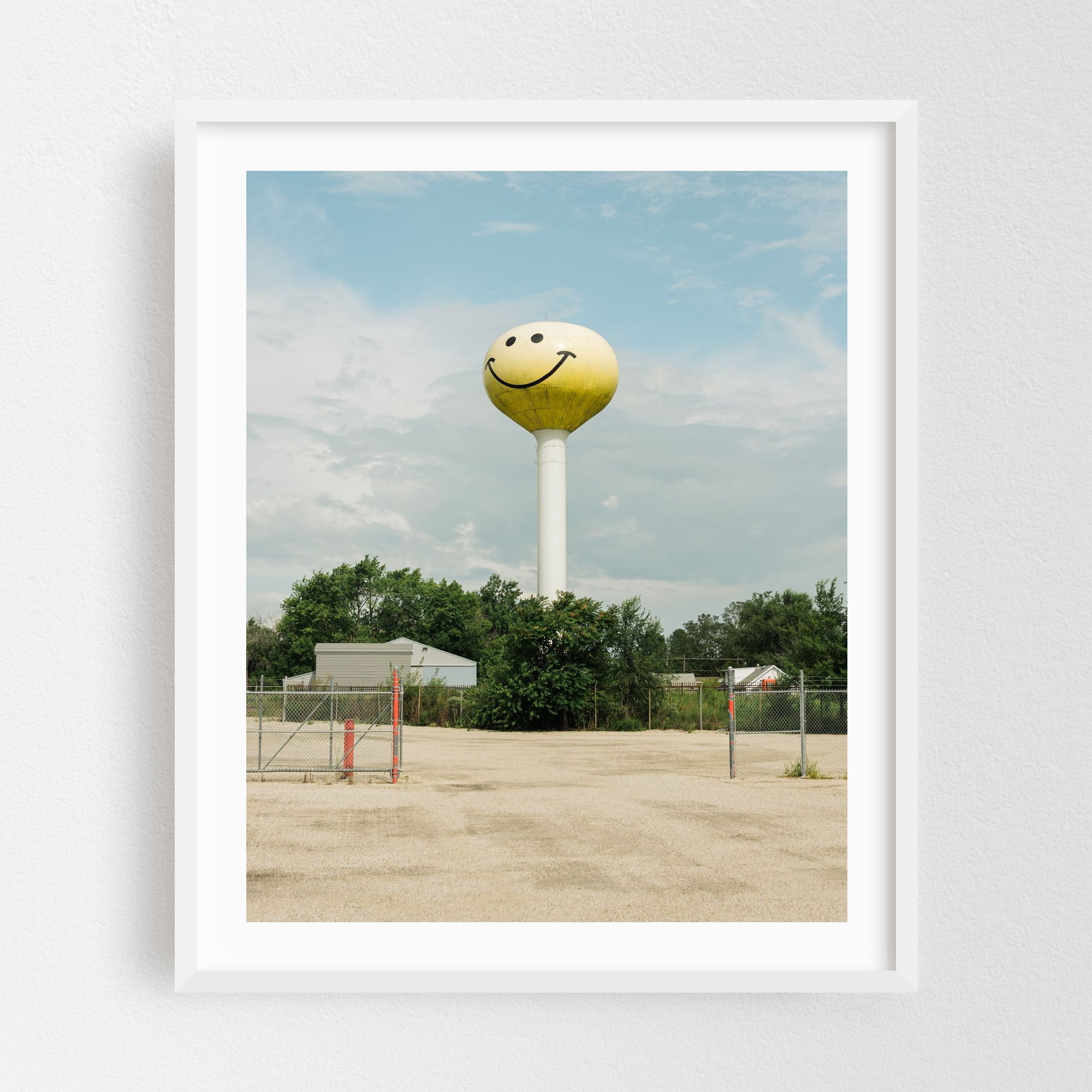 Smiley Water Tower, Route 66 02 - Atlanta Illinois Photography Humor ...