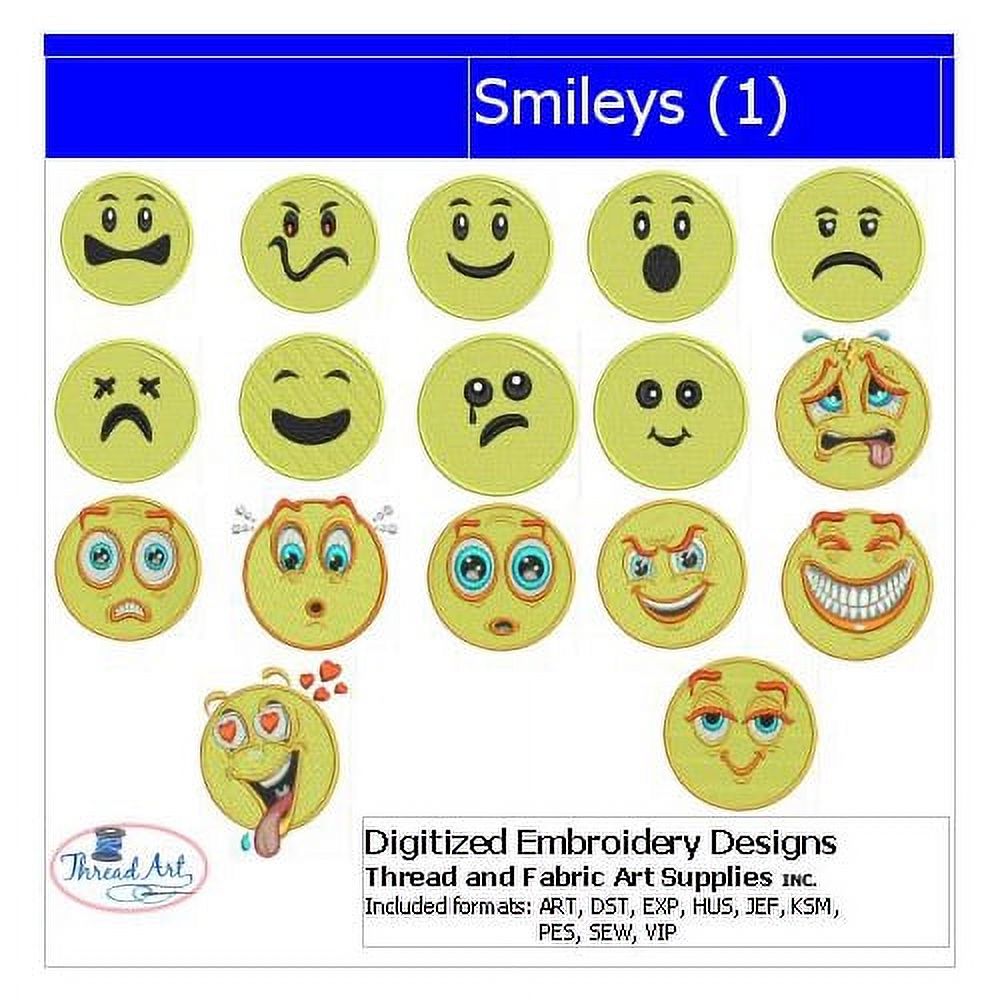 Angry Smiley Face Patch, Smiley Face Patches - Walmart.com