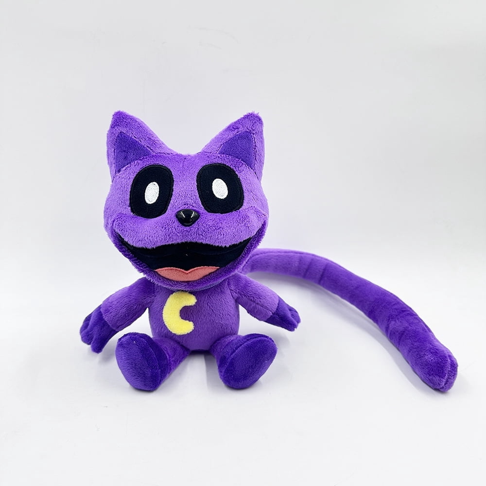 Cute and Soft Smiling Cat Plush Toy - Suitable for children, adults ...
