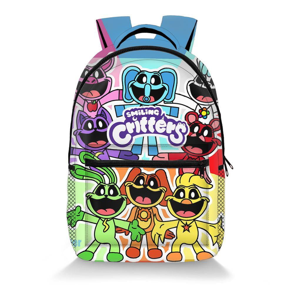Smiling Critters Game Backpack Smiling Unisex Anime Game Backpack ...