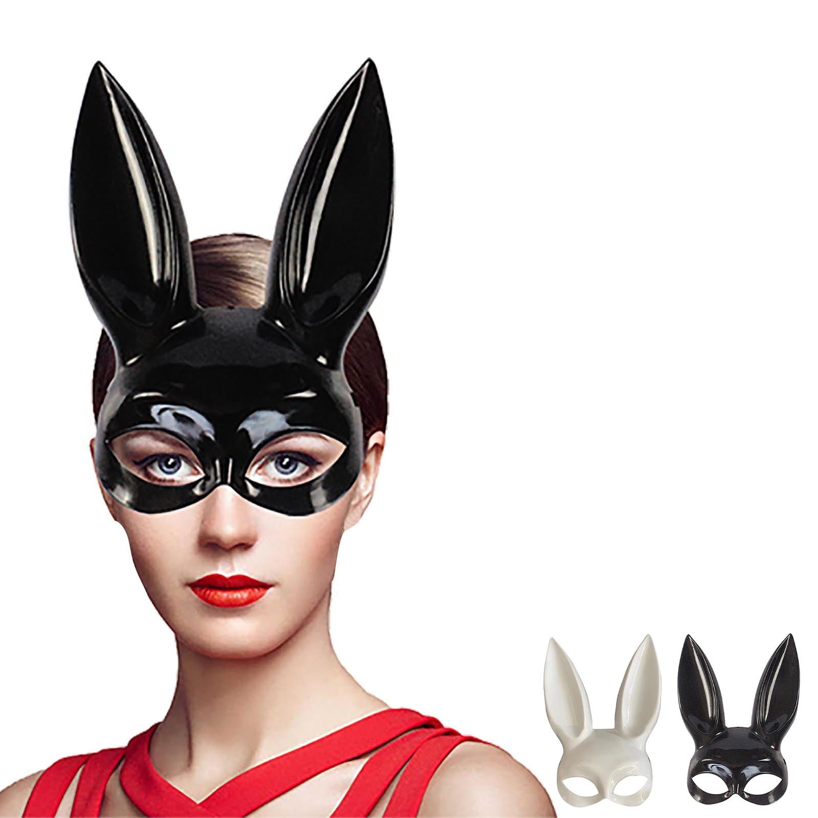 Smiling Demons Mask Scary Masks for Adults Womens 2024 Rabbit Scariest ...