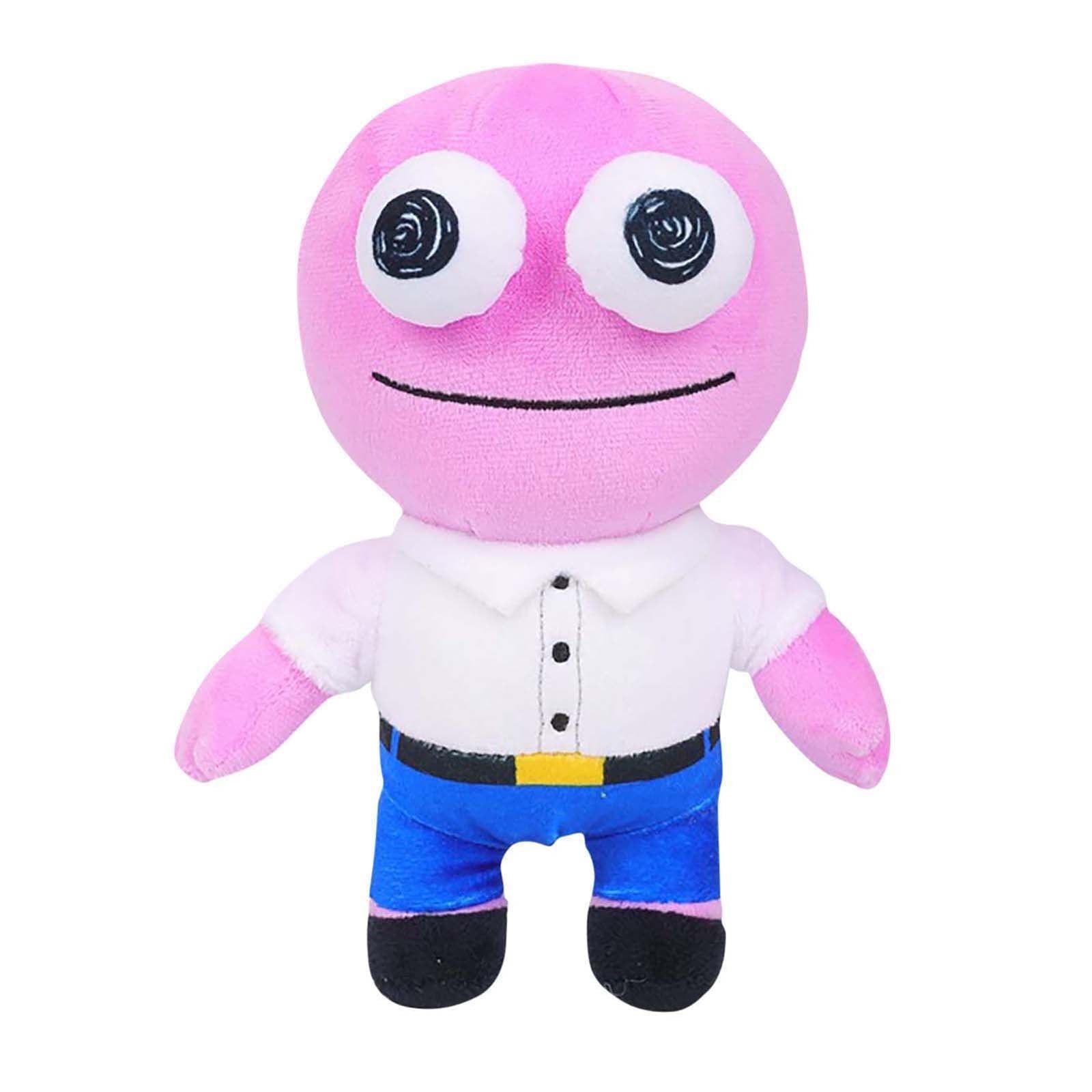 Smiling Friend Plush Stuffed Doll, Purple Cartoon Character Soft Toy ...