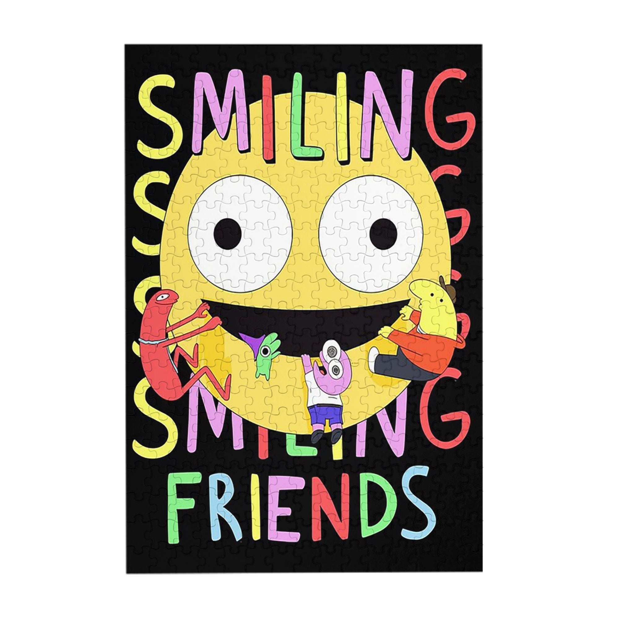 Smiling Friends 300 Piece Jigsaw Puzzle Picture Puzzle Glossy Sturdy ...