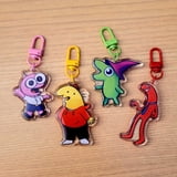 Smiling Friends Keychains (1 keychain) - Walmart.com