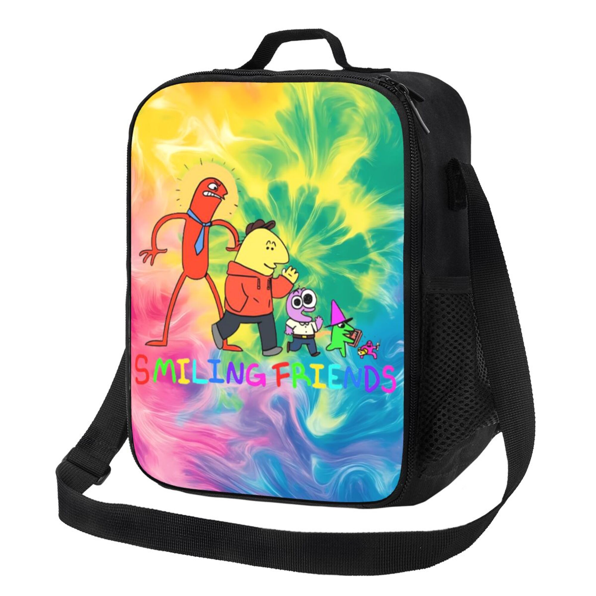 Smiling Friends Lunch Bag Lunch Box Lightweight Durable Lunch Tote Bag ...