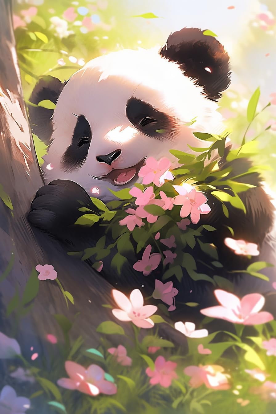 Smiling Panda Jigsaw Puzzles for Adults 300 Pieces - Jigsaw Puzzle ...