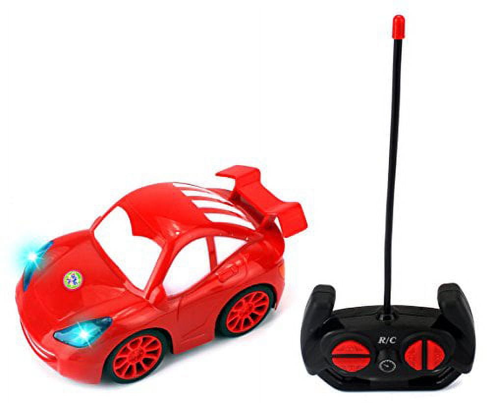 Smiling Race Coupe Remote Control RC Sports Car Ready To Run w/ LED ...