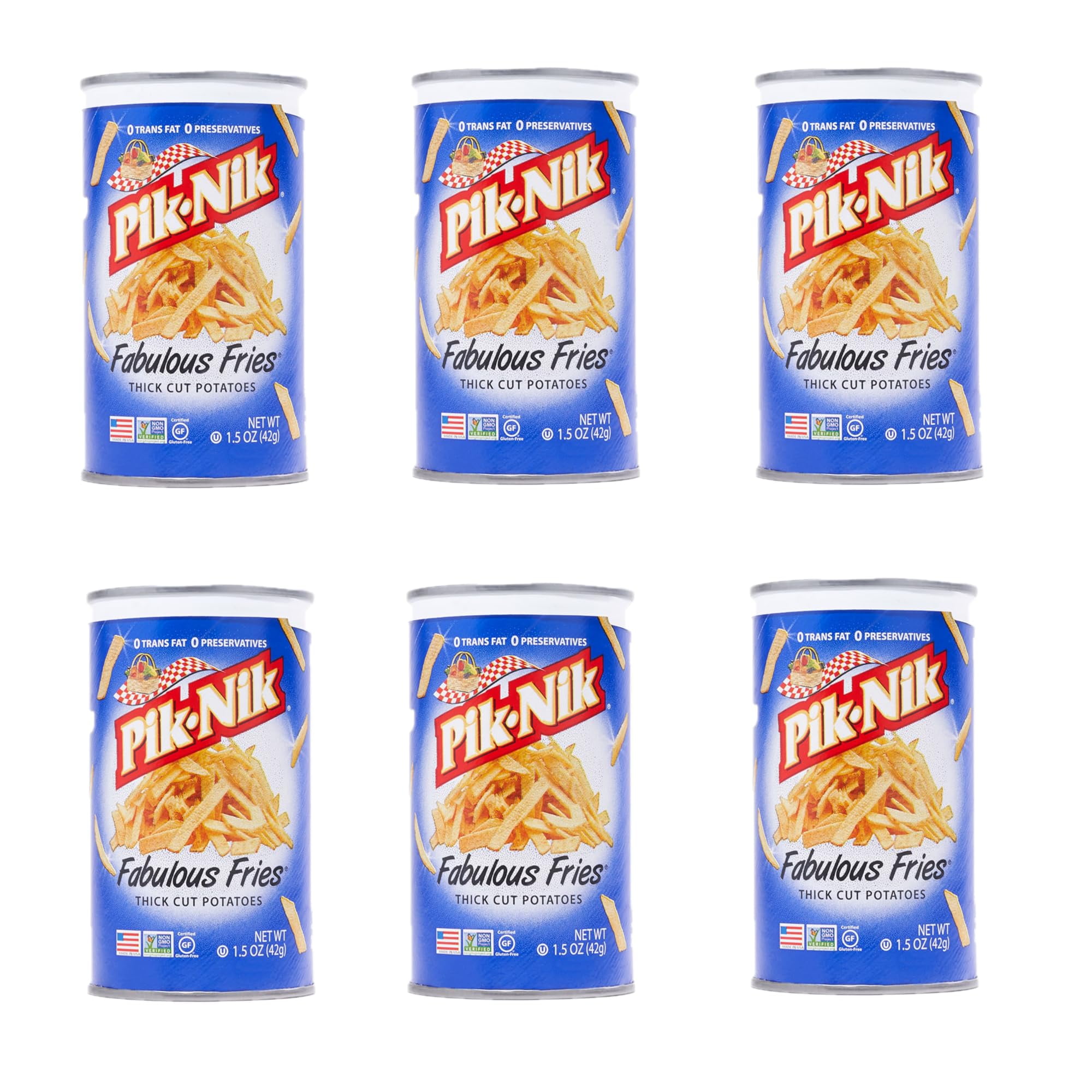 Smiling Sweets Picnic Foods SBF3 Shoestring Potato Crisps, Fabulous ...