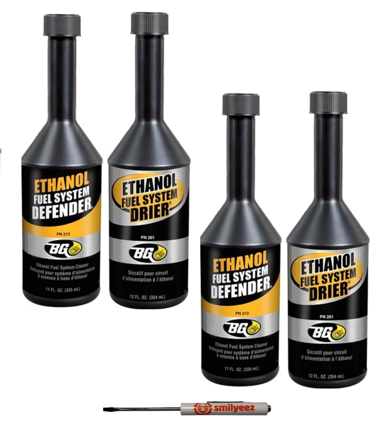 Smilyeez BG Ethanol Fuel System Kit with Drier PN 280 & Defender PN 213 ...