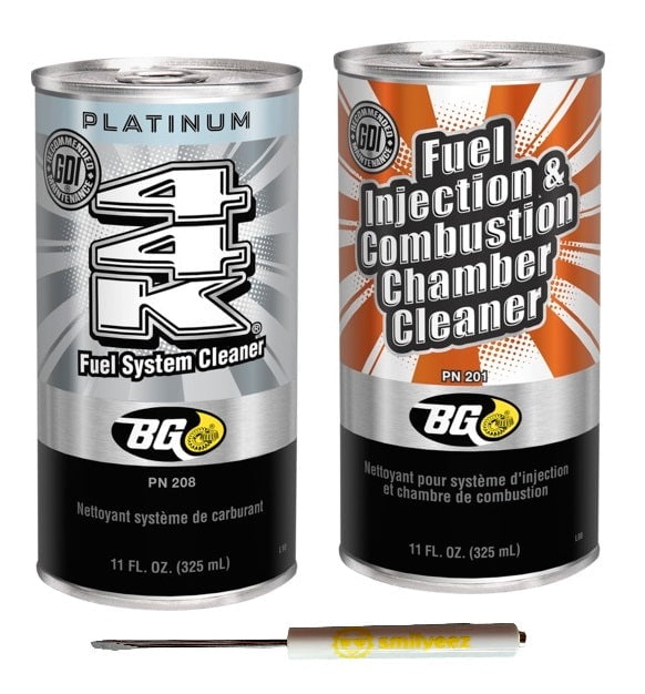 BG Injector Cleaning Kit: Fuel Injection & Combustion Cleaner PN 201 ...