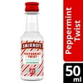 Smirnoff Peppermint Twist (Vodka Infused With Natural Flavors), 50 mL ...