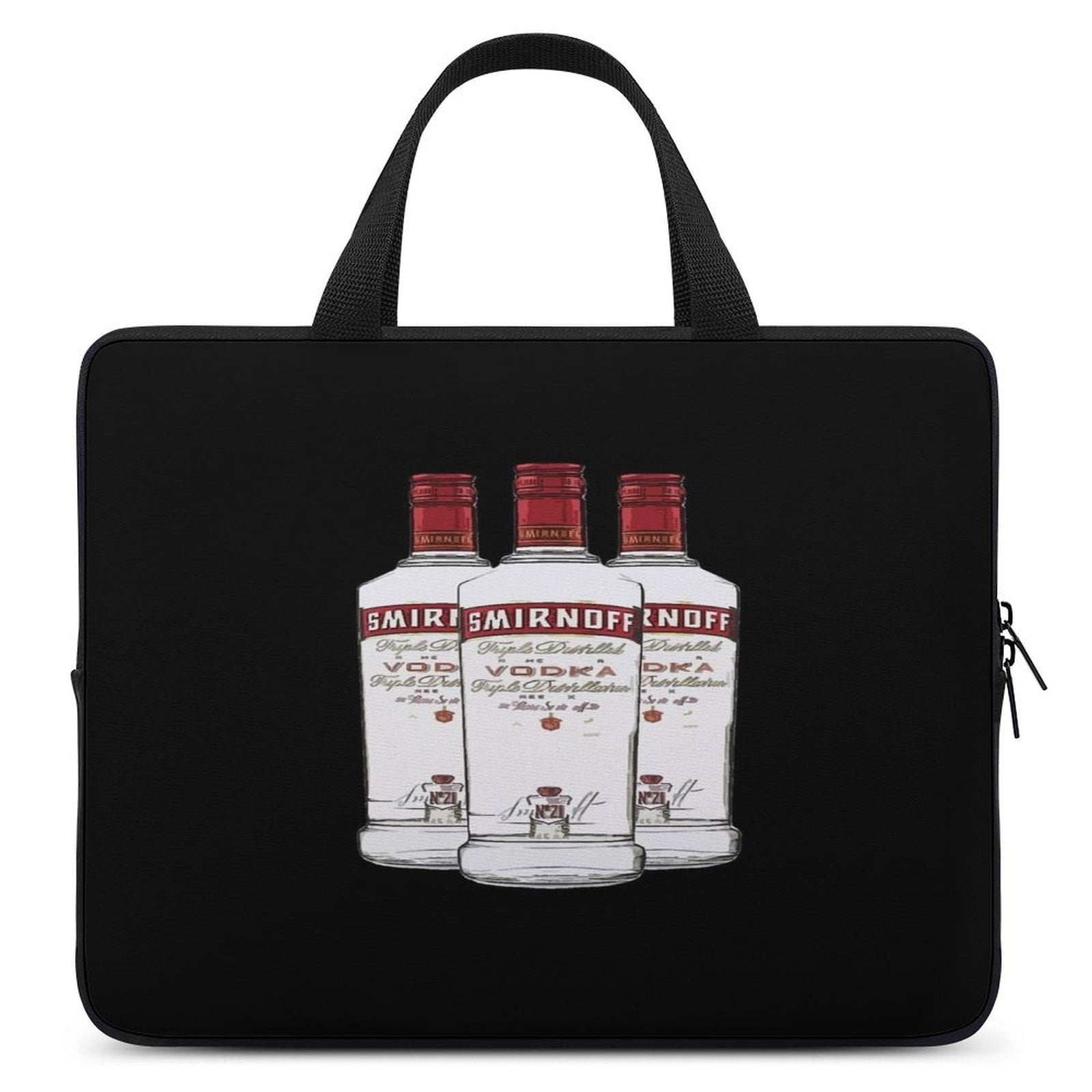 Smirnoff Vodka Alcohol Glass Bottle Laptop Bag Women Man 10 12 13 15 17 ...
