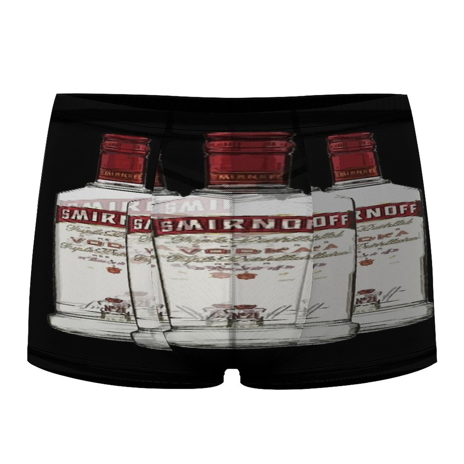 Smirnoff Vodka Alcohol Glass Bottle Men's Mesh Boxer Briefs Cooling ...