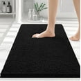 "Smiry Thick Plush Chenille Bathroom Rugs, Washable, Extra Soft and ...
