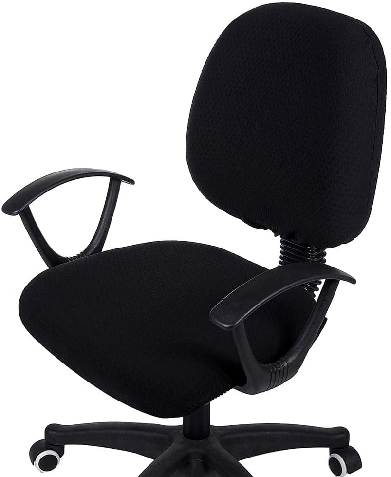 Smiry Stretch Jacquard Office Computer Chair Covers, Removable Washable ...