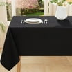 Gowinex White 90" x 132" Rectangular Tablecloth Table Cover - Walmart.com